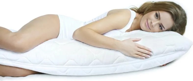 Bellatex Polštář relaxační Bílá 45x120 cm