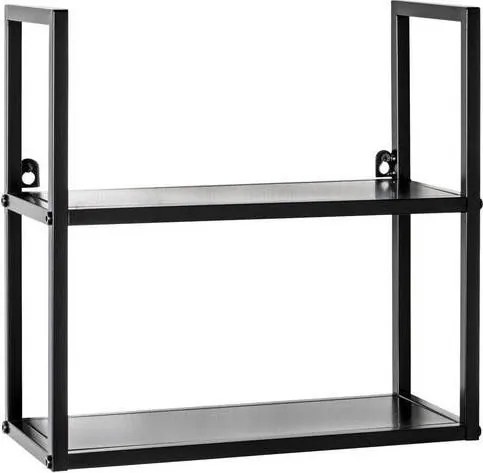 XXXLutz NÁSTĚNNÝ REGÁL, černá, 36/36/15 cm - Online Only regály & police - 001931105901