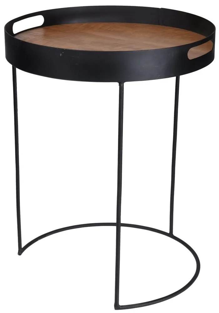 DekorStyle Konferenční stolek s tácem J11300940