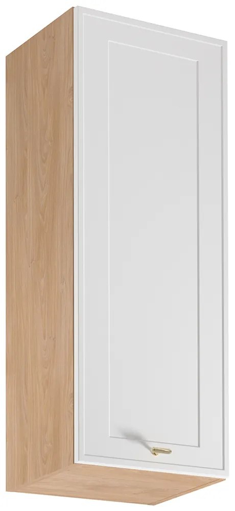 SORENTO pb | horní skříňka G40 policová | 40 cm | LEVÁ | puccini/bílá