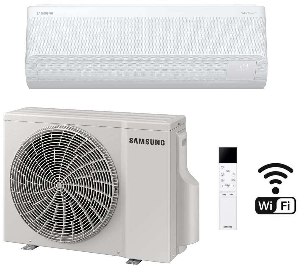 Klimatizace Samsung WindFree Comfort S2 3,5 kW - sestava 1+1 včetně montáže