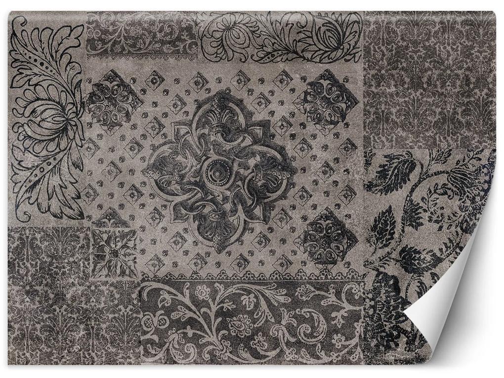 Gario Fototapeta Vintage mozaika šedá - Andrea Haase Materiál: Vliesová, Rozměry: 200 x 140 cm