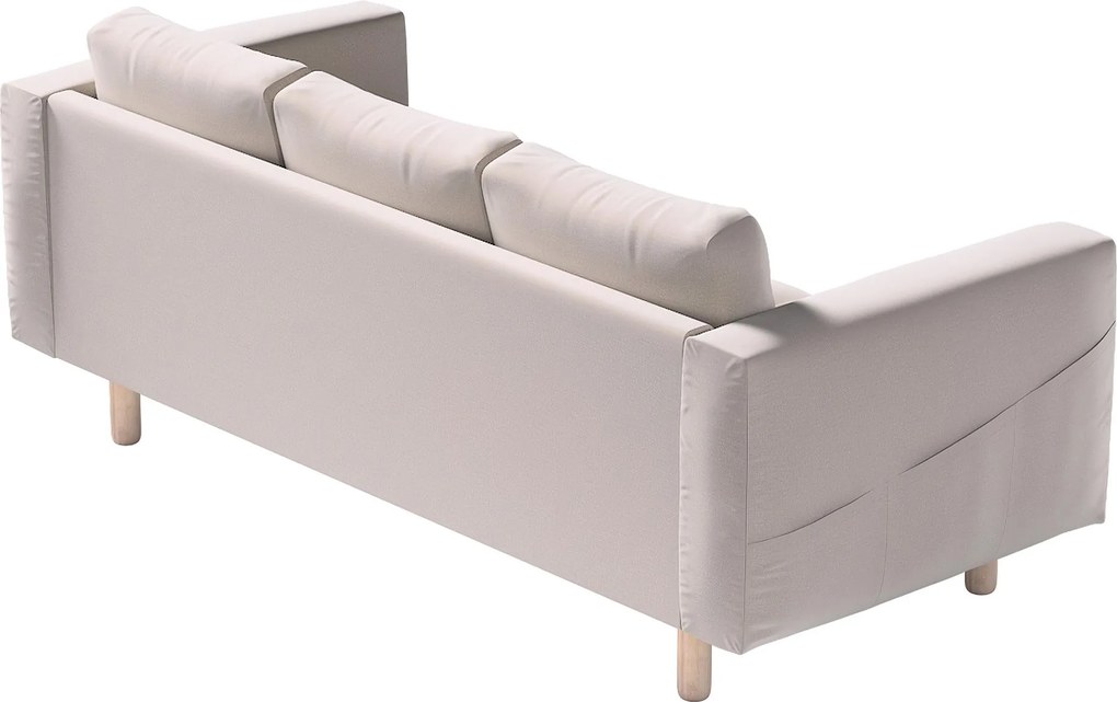 Potah na pohovku IKEA Norsborg 3-místná barva béžová látka sametová