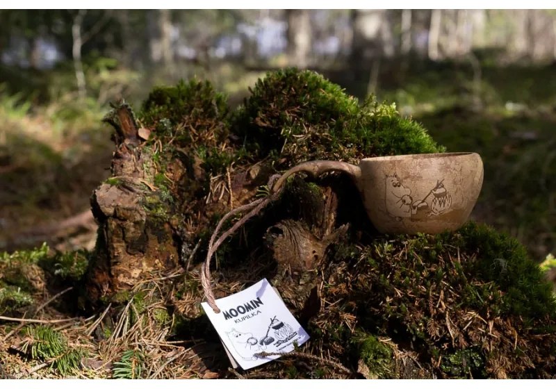 Hrnek kuksa Kupilka Moomin 0,21l, hnědý