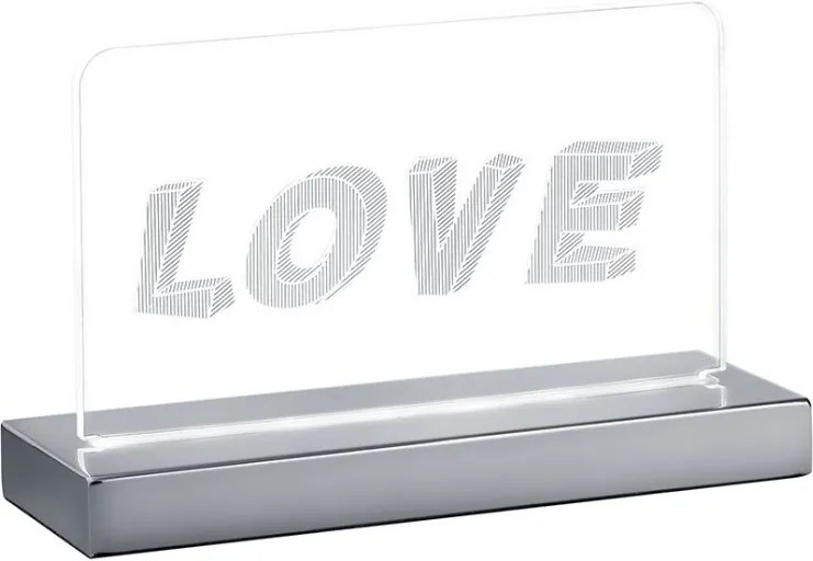 TRIO R52521106 Love stolní svítidlo SMD 1x7W 400lm 3000 + 4000 + 6500K