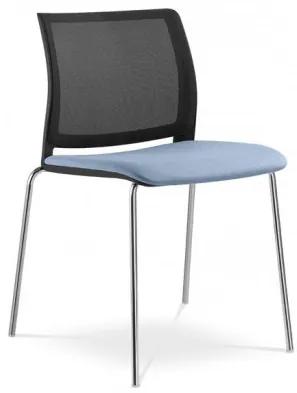 LD seating Konferenční židle Trend 535 bez područek Barva kostry bílá kostra GALERIE - Čalounění LD seating LÁTKY 1 / DINO, ERA, ONE 2021 SÍŤOVINY RAY