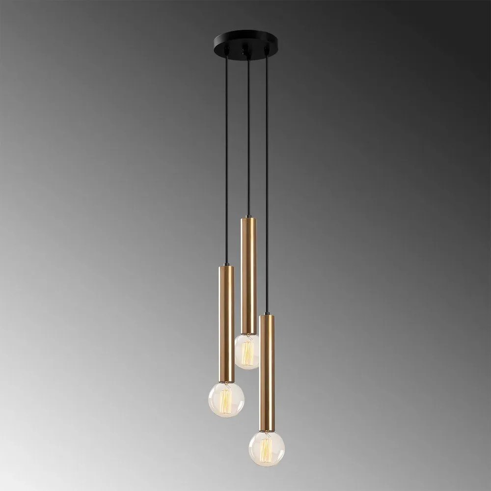 Závěsné svítidlo ve zlaté barvě ø 22 cm Tempo – Opviq lights