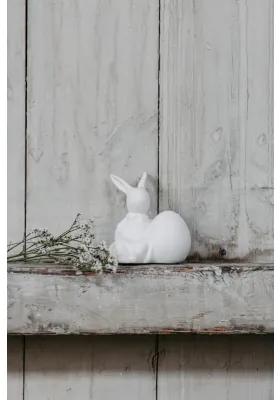 Velikonoční dekorace zajíček Ella White 10 cm Storefactory Scandinavia