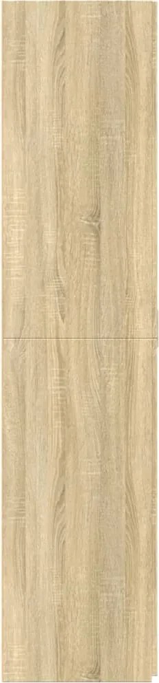 Skříň highboard dub sonoma 80 x 42,5 x 185 cm kompozitní dřevo 3281436