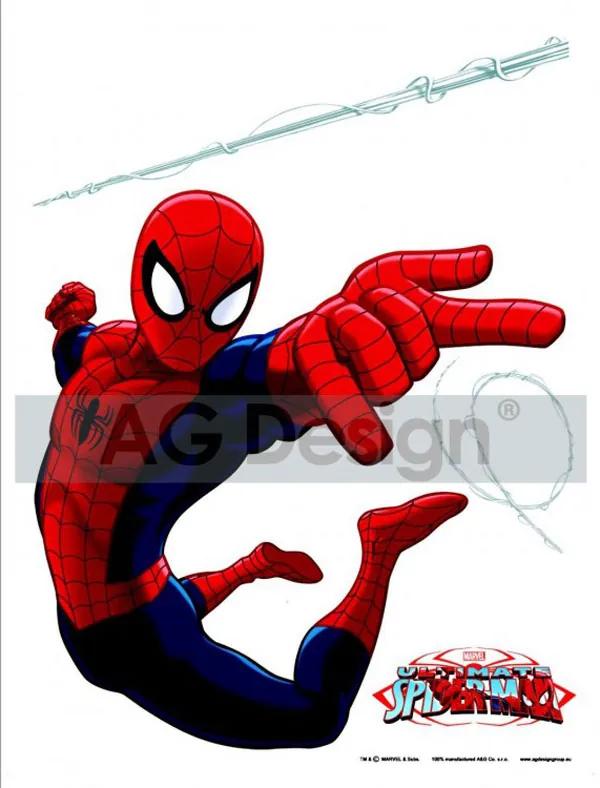 AG DESIGN GROUP Maxi nálepka na zeď Spiderman AGFD1710 65x85 cm