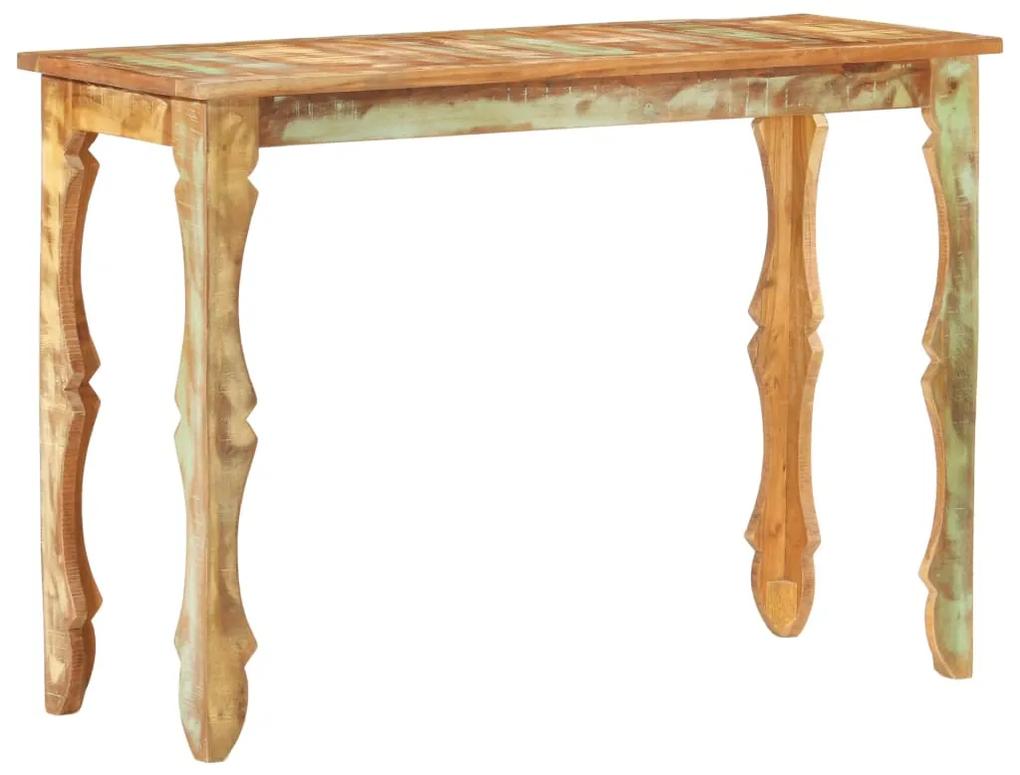 vidaXL Konzolový stolek 110 x 40 x 76 cm masivní recyklované dřevo