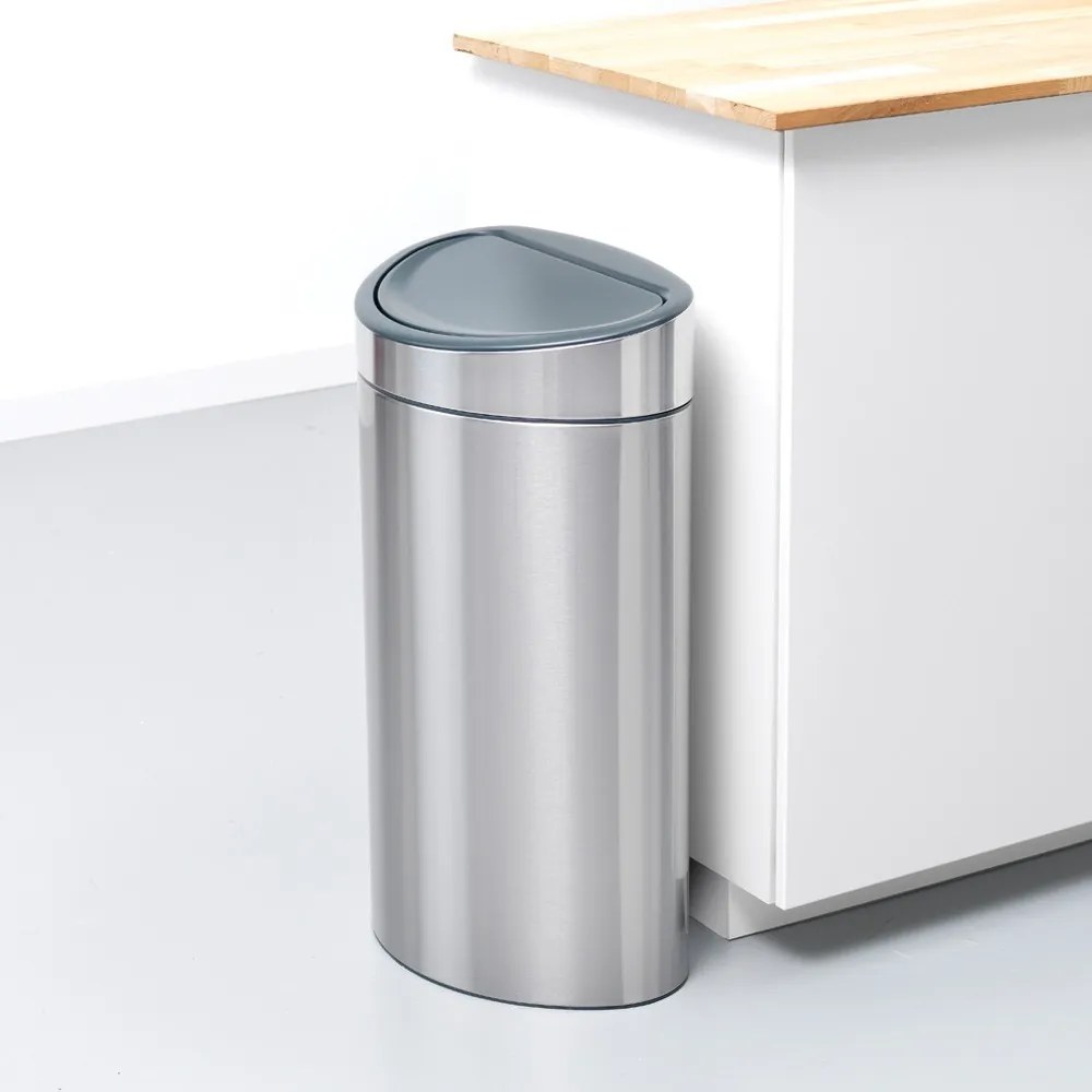 Brabantia TOUCH BIN NEW Dotykový odpadkový koš 40 l - matná ocel