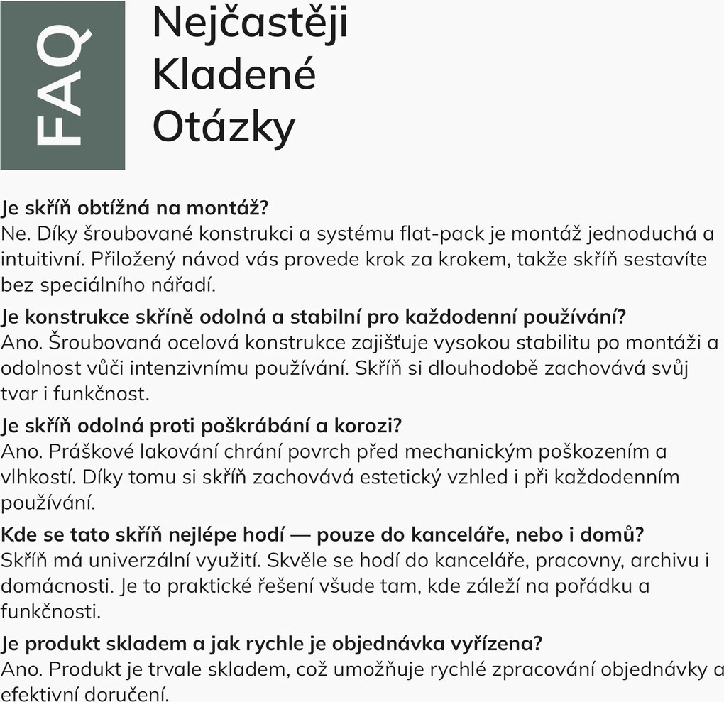 Kancelářská skříň na dokumenty bílá / ořech: Eco Design JAN 900 x 1850 x 400 mm