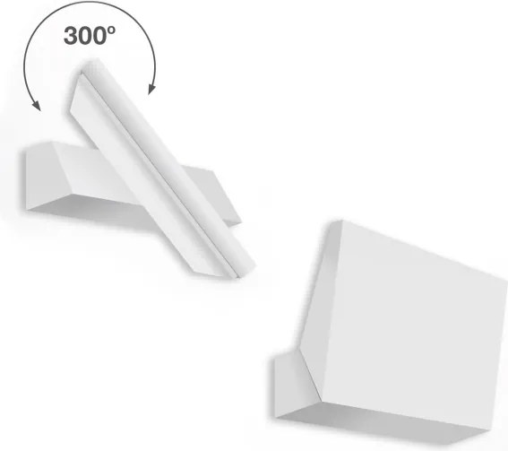 Telefunken - LED Venkovní nástěnné svítidlo LED/10W/230V IP44 bílá