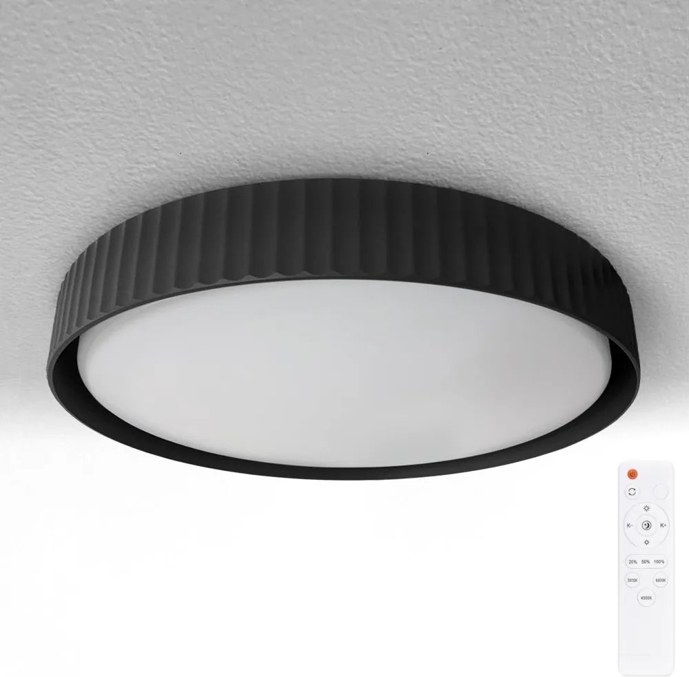 Brilagi - LED Stmívatelné stropní svítidlo LUCIA LED/48W/230V pr. 41 cm černá+DO