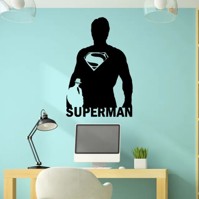 Samolepka Silueta Supermana