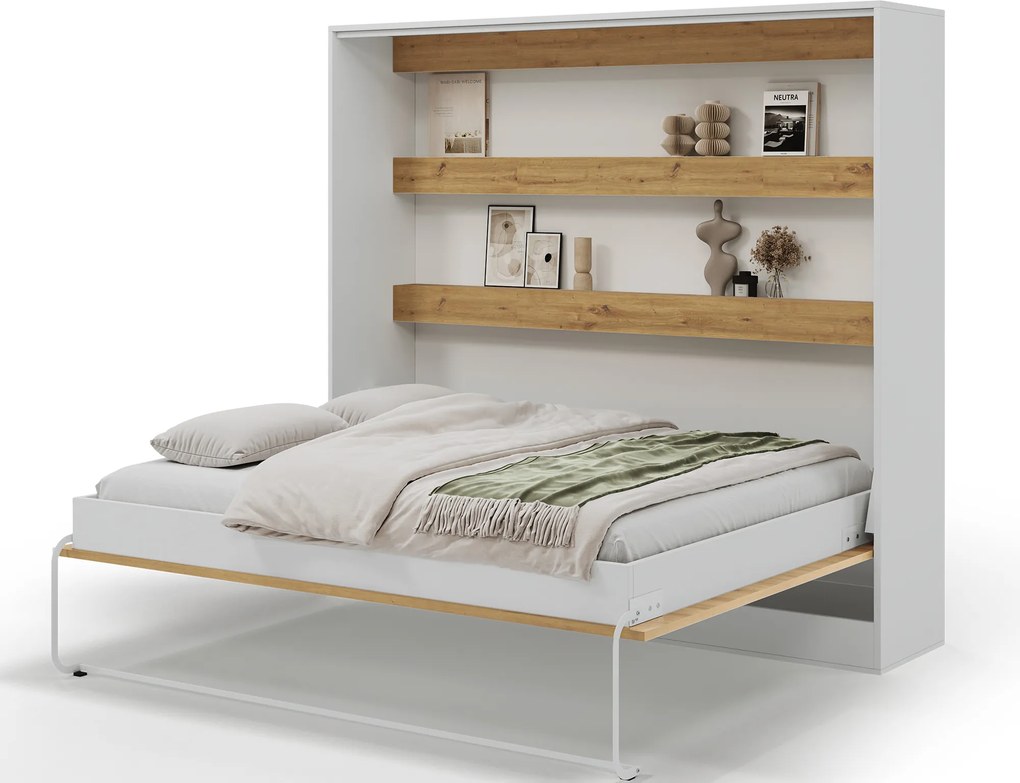 Devesto Sklápěcí postel Horizontální 160 Dub Artisan