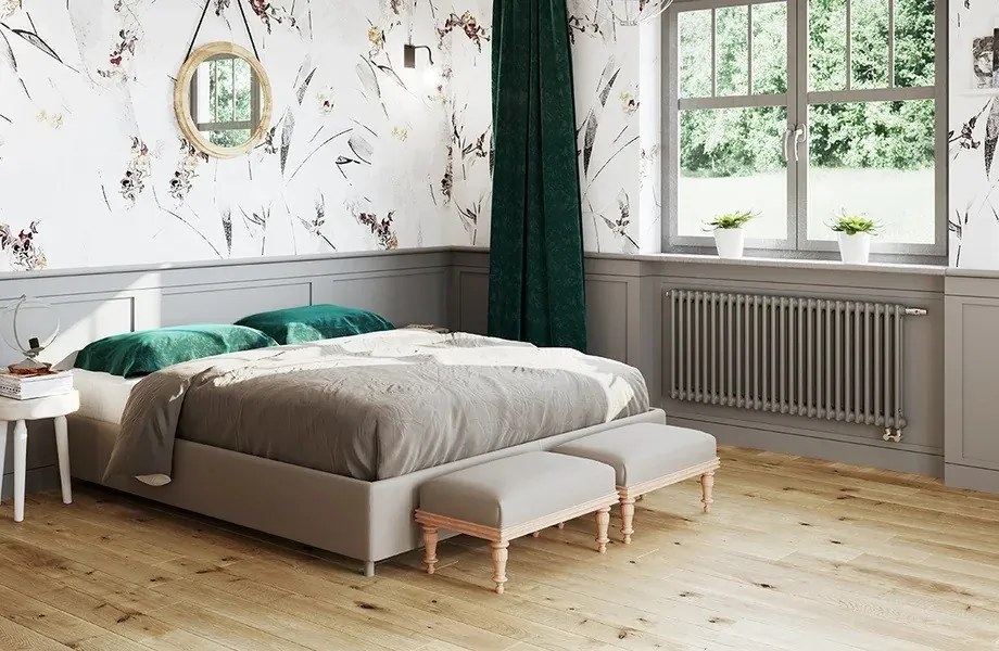 Hopa Tubus 2 koupelnový radiátor 485 x 1500 mm připojení D50 barva bílá RADTUB21501035S