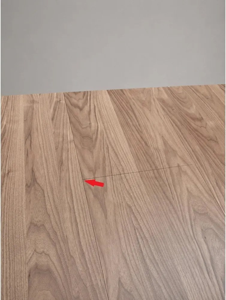 Rozkládací jídelní stůl s přídavnou deskou v dekoru ořechu 90x180 cm Montreux - II. jakost – Actona