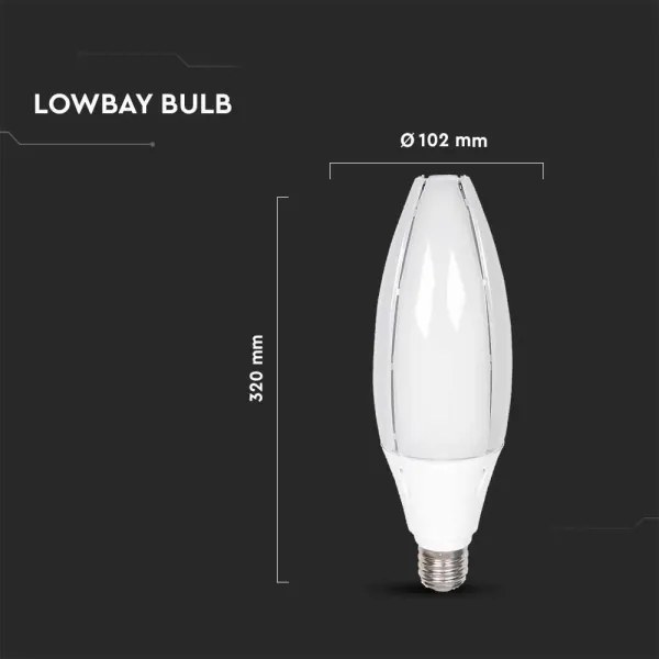 LED Žárovka SAMSUNG CHIP E40/60W/230V 4000K