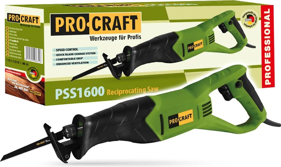 Procraft PSS1600 - pila ocaska