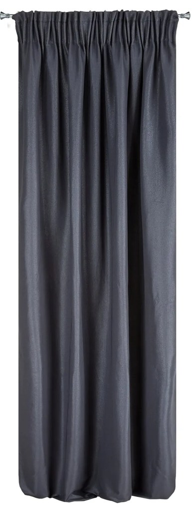ZATEMŇOVACÍ ZÁVĚS NA PÁSCE AGGIE 140X270 CM TMAVĚMODRÁ
