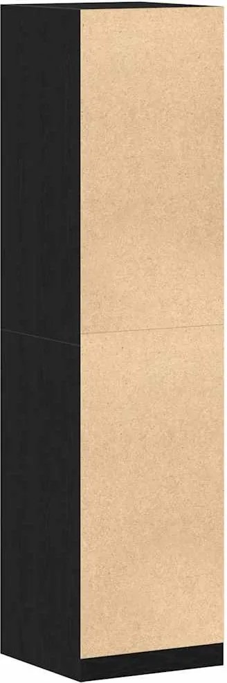Šatní skříň Černý dub 50 x 50 x 200 cm Kompozitní dřevo 3345123