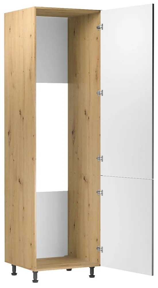 Kuchyně LANGEN šp | sestava D push open | 180 + 200 cm | SOKL v CENĚ | artisan/šedá