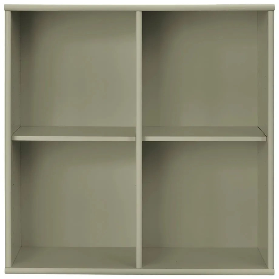 Khaki závěsná knihovna 70x70x27 cm Mistral – Hammel Furniture
