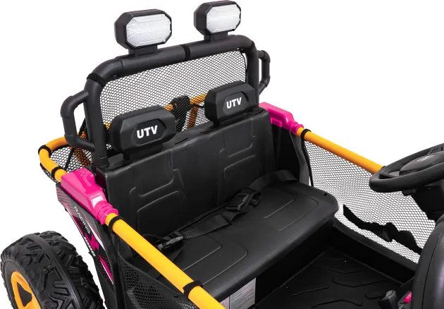 Elektrické autíčko Buggy UTV SPEED růžové