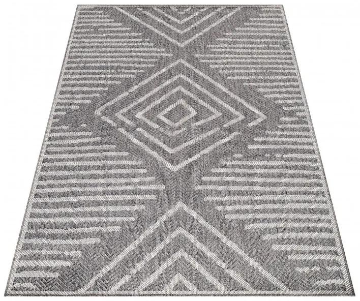 Ayyildiz Kusový koberec ARUBA 4902, Šedá Rozměr koberce: 60 x 100 cm