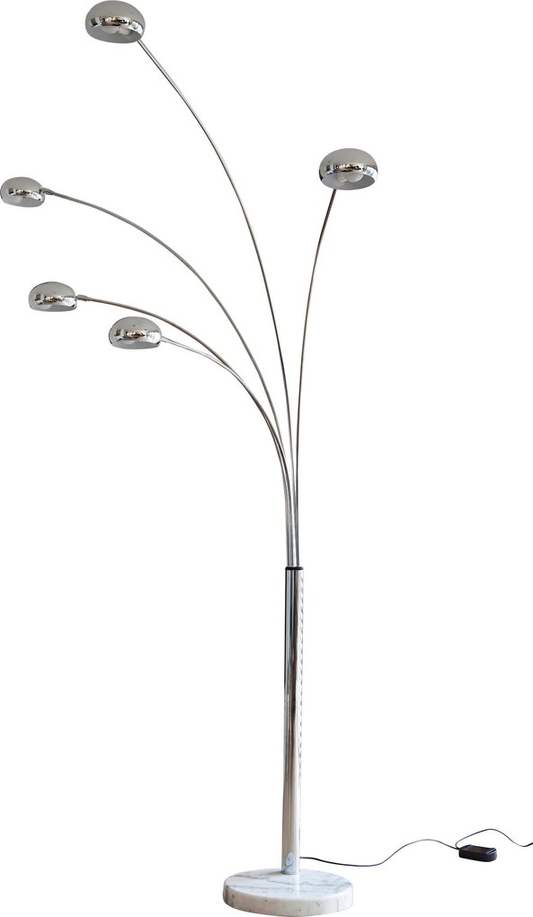 XXXLutz STOJACÍ OBLOUKOVÉ SVÍTIDLO, 150/205/38 cm P & B - Online Only svítidla - 001769024003