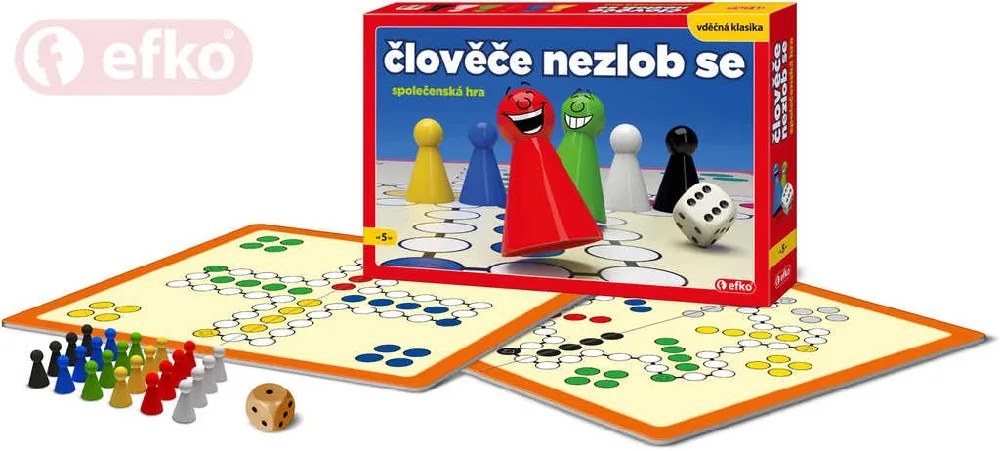 EFKO Hra ČLOVĚČE NEZLOB SE *SPOLEČENSKÉ HRY* ef54961
