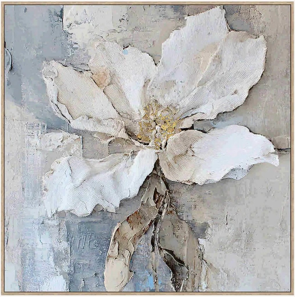 Ručně malovaný obraz na plátně Flower