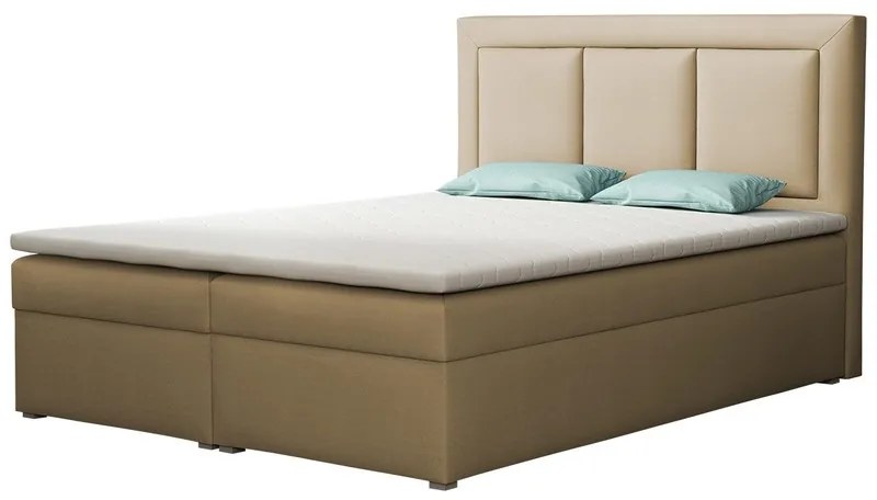 Kontinentální postel Koay Box, Rozměr postele: 140x200, Potah: Victoria 14 865