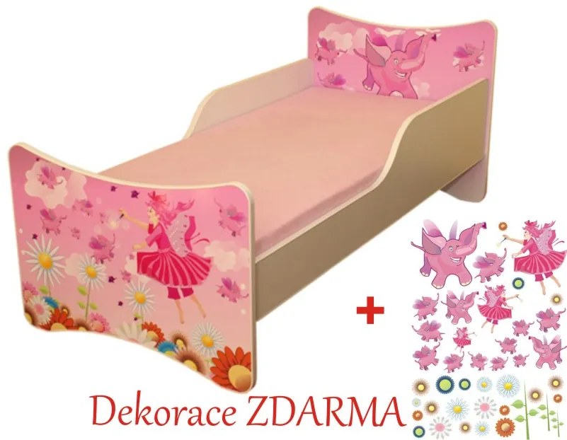 Dětská postel Víly Fairy