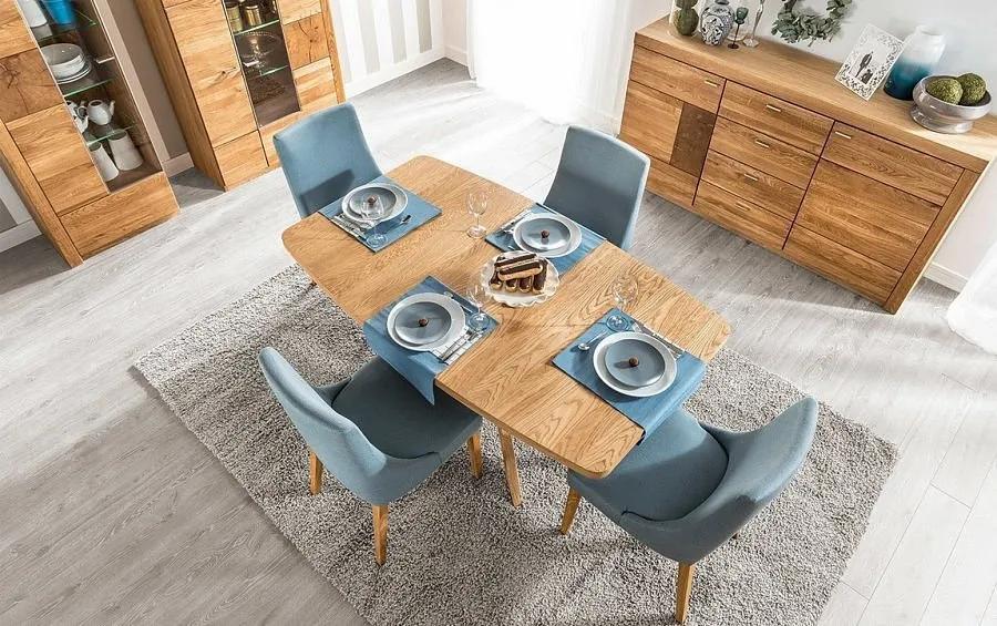 Casarredo - Komfort nábytek Designová jídelní židle FARINI, Cayenne výběr barev, (2ks) | potah: cayenne 111,barva: szy-dub-antický