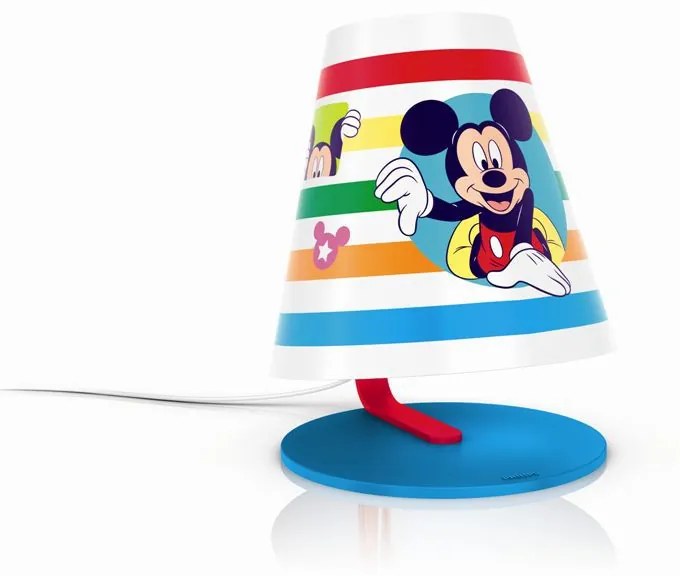 Philips Massive 71764/30/16 Mickey Mouse SVÍTIDLO STOLNÍ 1x3W SELV