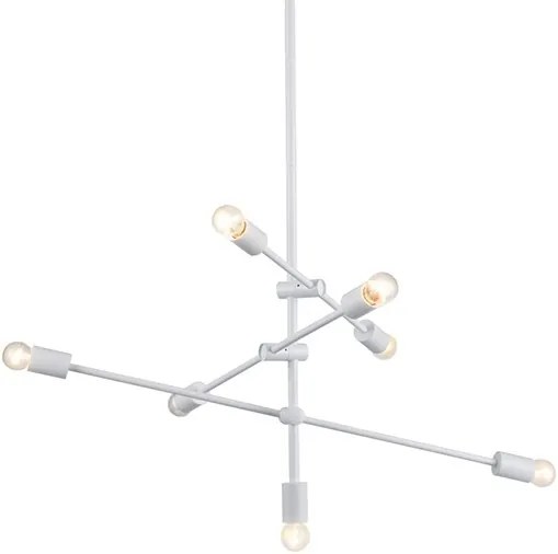 Závěsné svítidlo | Ø84cm, bílá matná | Aca Lighting (OD680107WH)