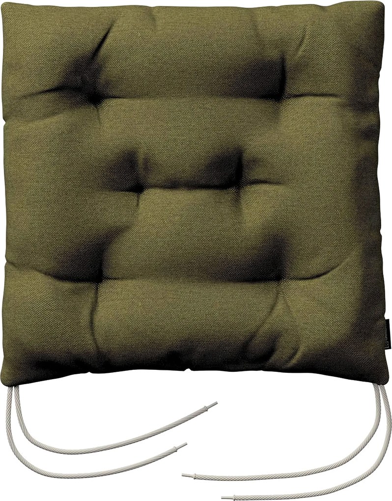 Sedák Honza barva zelená látka pletený vzor