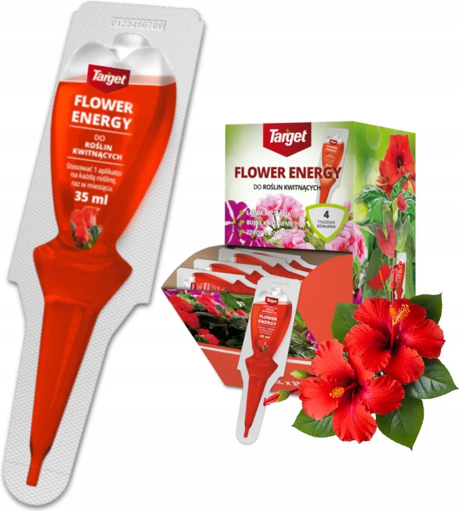 Target Flower Energy Vícesložkové hnojivo pro Kvetoucí Rostliny 36 x 35 ml
