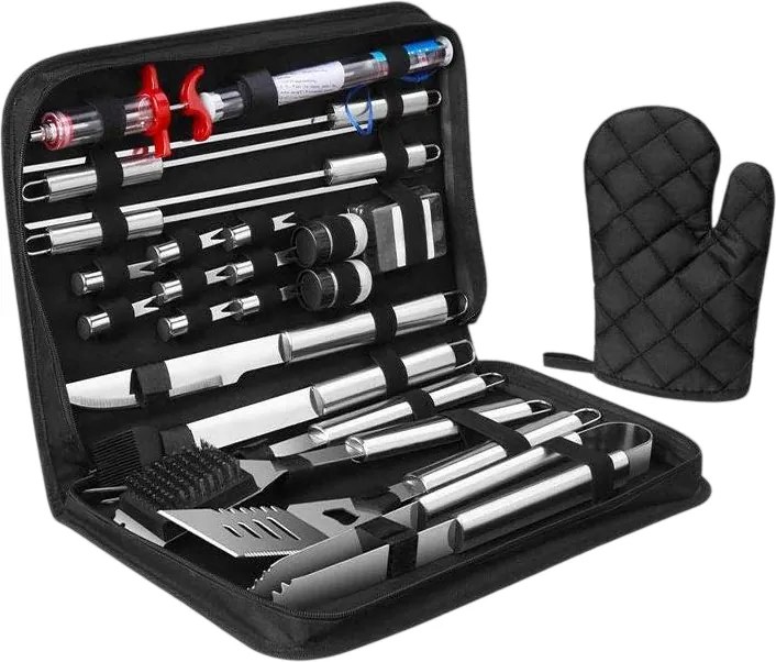 Avenberg 27 dílný set grilovacího nářadí Element