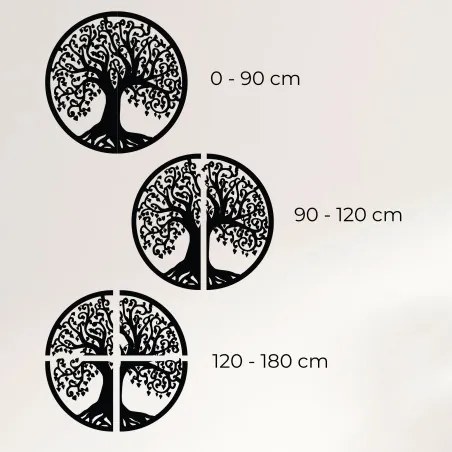 Stylová vyřezávaná dekorace na zeď Strom života | SENTOP HDF0211