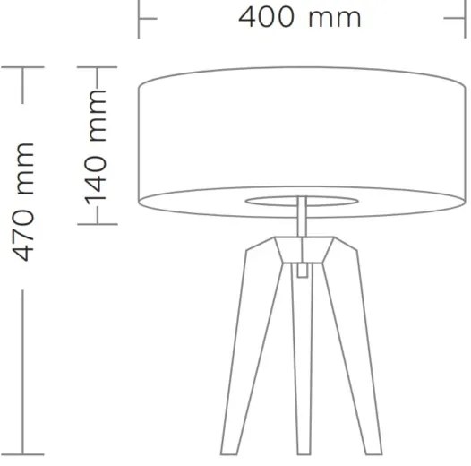 KANDELA - Stolní lampa ORION