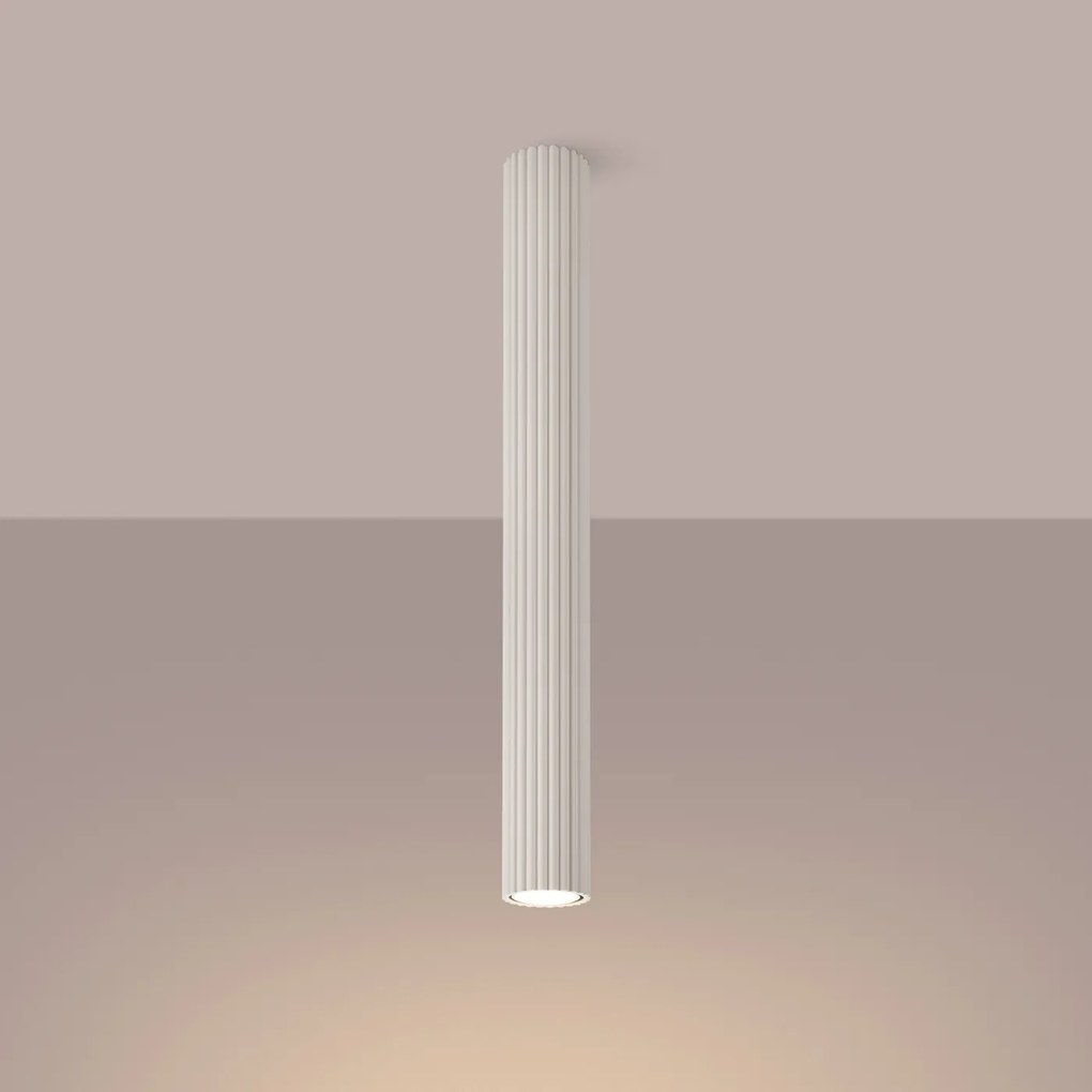 Sollux Lighting Stropní svítidlo KARBON 60 béžové