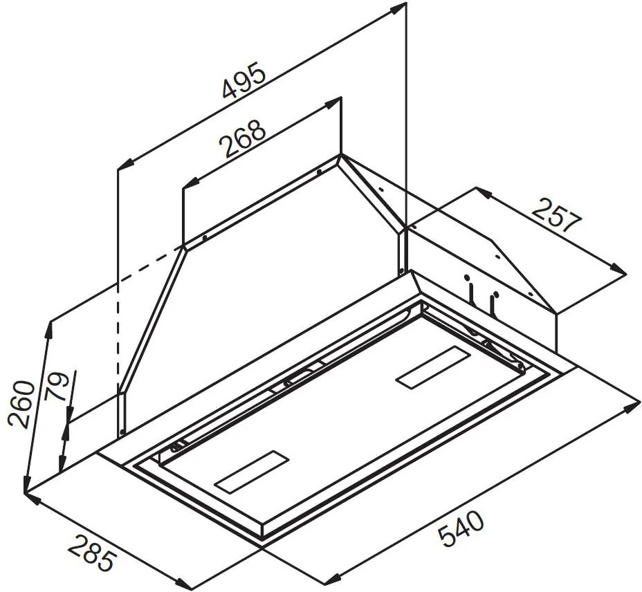 Kluge Odsavač par Kluge KOV5003BLGH