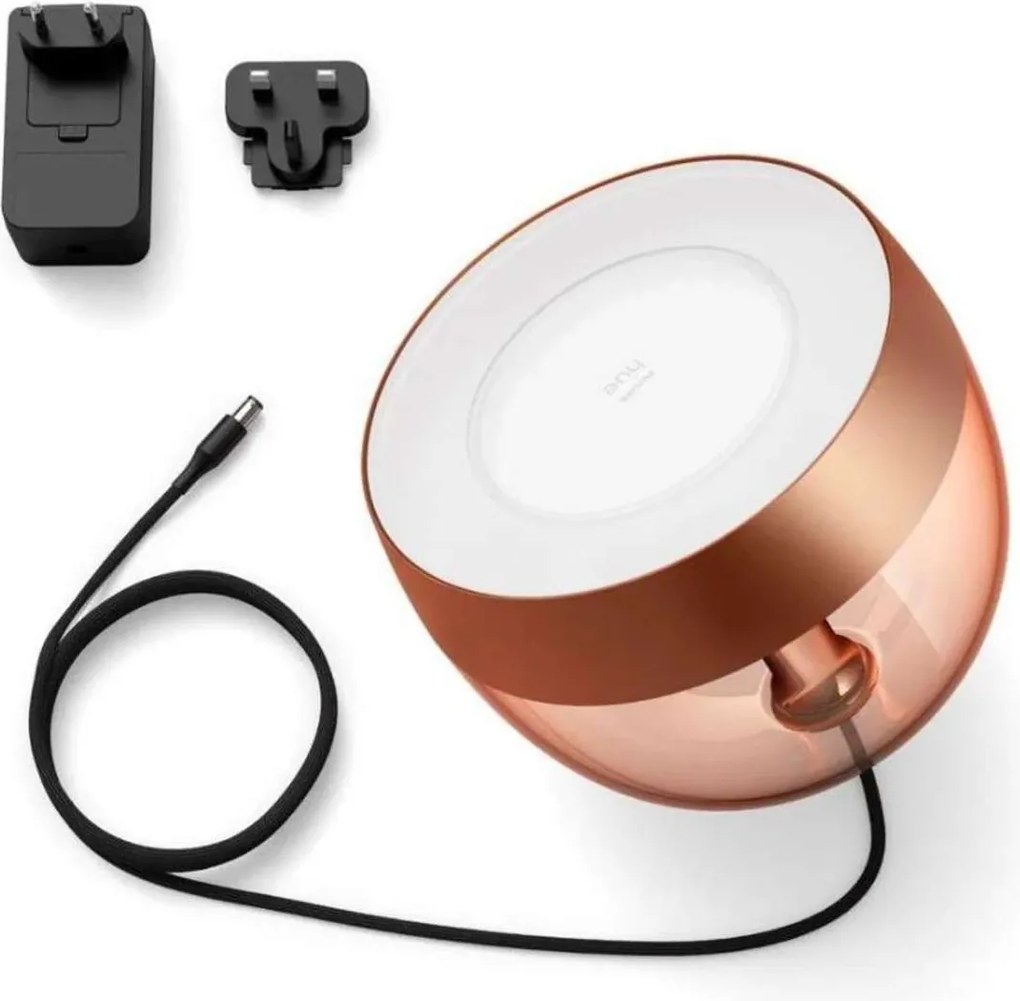 Philips Hue Iris - Chytré stolní LED svítidlo, měděná 929002376803