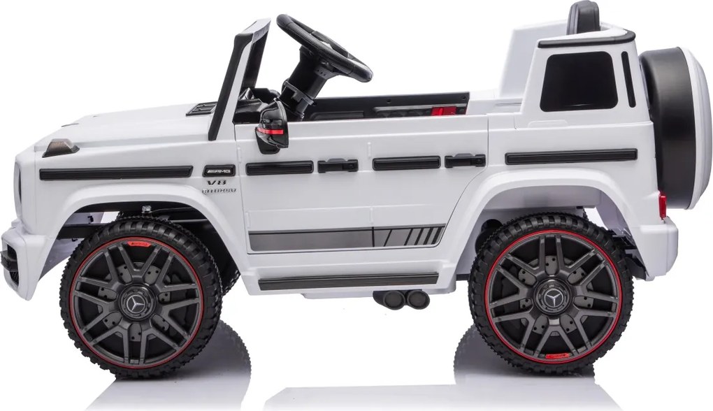 Ramiz Dětské vozidlo Mercedes G63 AMG LIFT, bílé