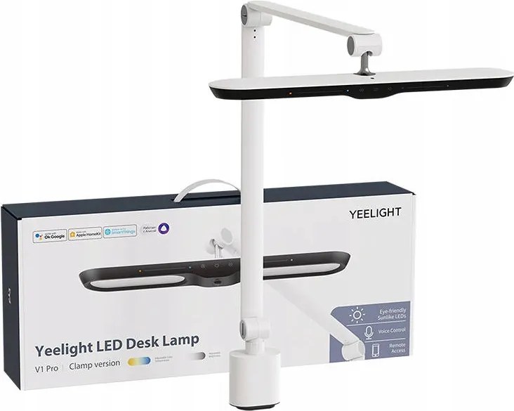 Chytrá Led Stolní Lampička Yeelight V1 Pro S Klipem Pro Čtení Učení