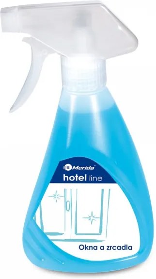 Přípravek na okna a zrcadla Merida Hotel Line, 500 ml